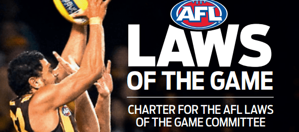 The AFL’s Laws of the Game Charter - Titus O'Reily | Don’t have faith ...