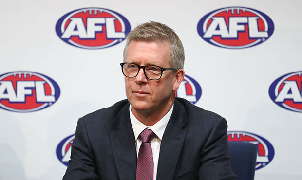 AFL football operations boss Steve Hocking chats to the fans - Titus O ...